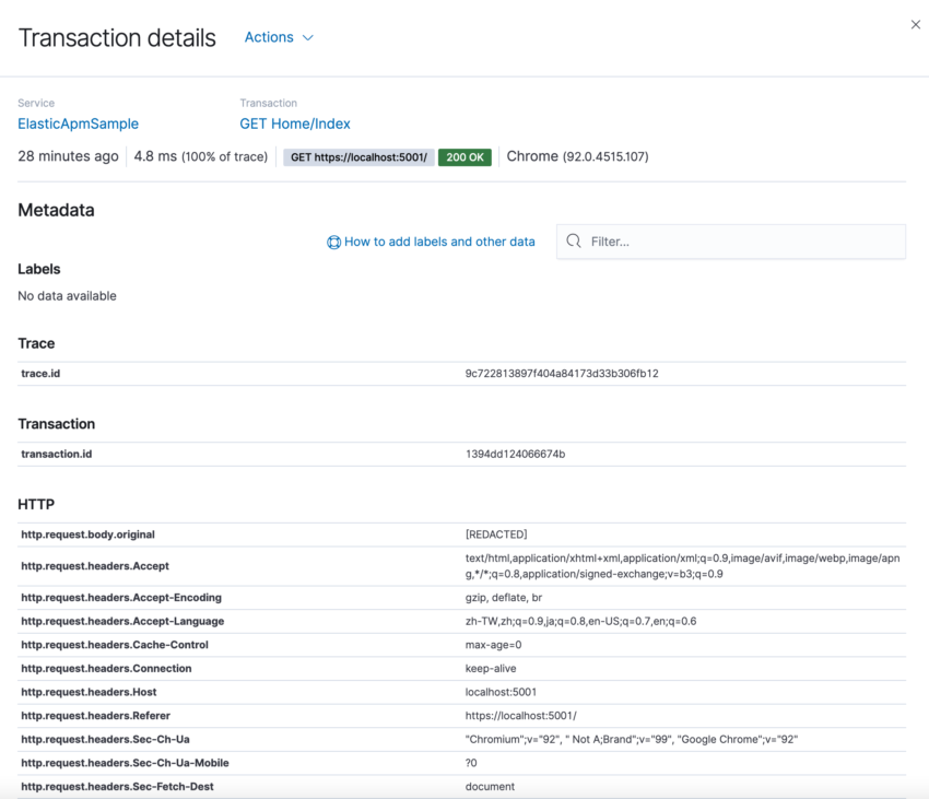 ELK Lesson 20：ASP.Net Core整合Elastic APM，並使用Kibana分析效能資訊 - Jovepater